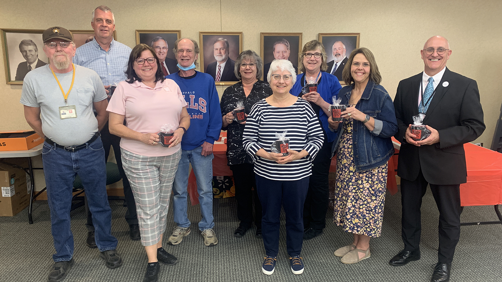 JPS Honors Retirees At Reception | News, Sports, Jobs - Post Journal